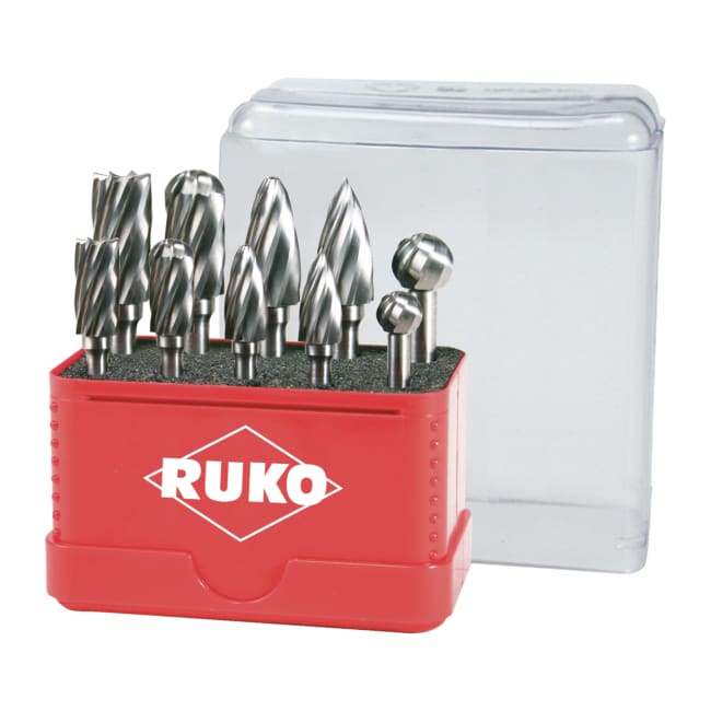 Wholesale Ruko Set of Tungsten Carbide Rotary Burrs in Mini-Box, 10 Pce ...