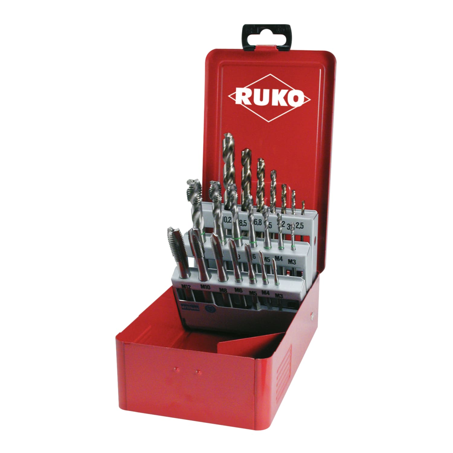 Wholesale RUKO 21 Piece Set of Machine Taps Type B / C HSSE-Co 5 in ...