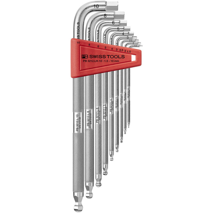 Wholesale PB Swiss 9 Pce Metric Ball End Hex Key Set Knurled Shaft (1.5 ...