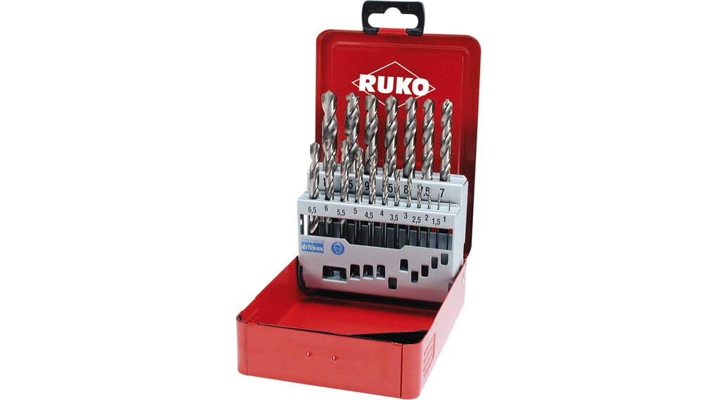 Wholesale Ruko Twist Drill Bit Set 18 Pce Online | OzSwiss European Tools