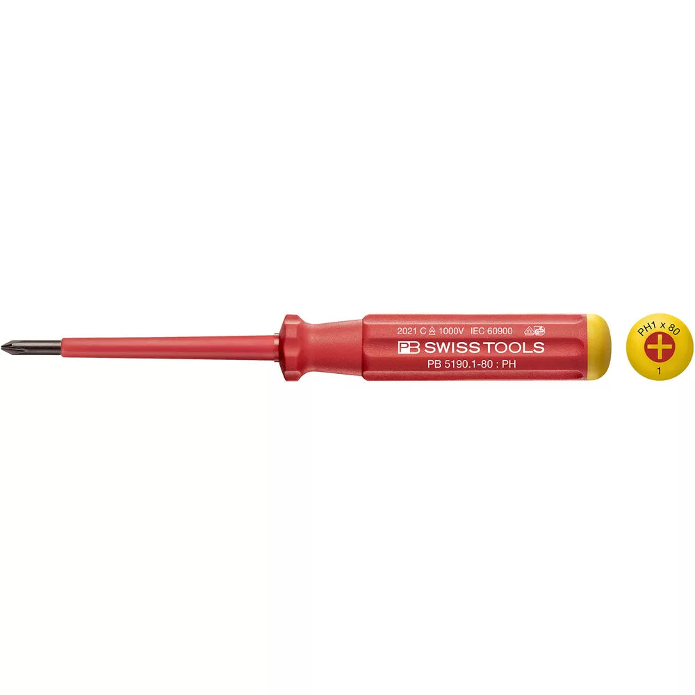 Wholesale PB Swiss Classic VDE Phillips Screwdriver PH1 in Skin Pack ...