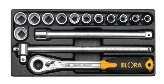 Elora Socket Set 1/2in bi-hexagon 15 Pce MS-11 For Sale Online ...