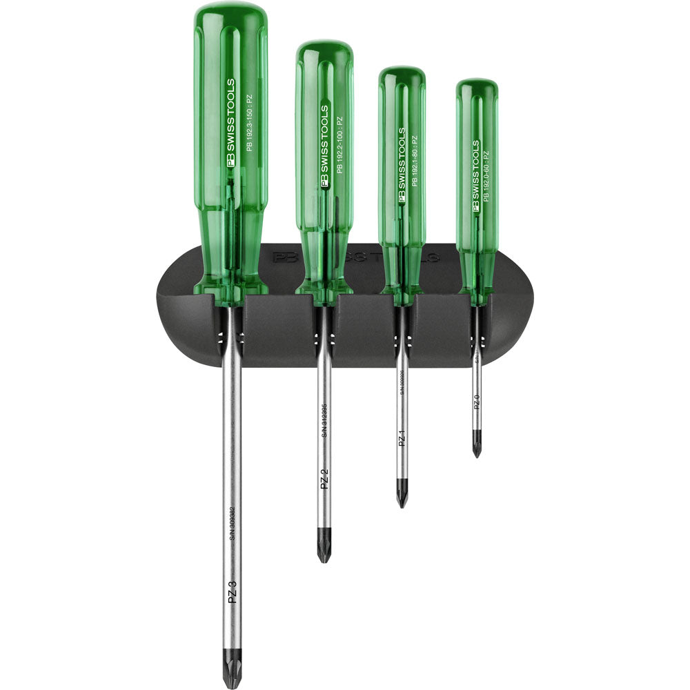 Wholesale PB Swiss 4 Pce Pozi Classic Screwdriver Set with Wall Mount ...