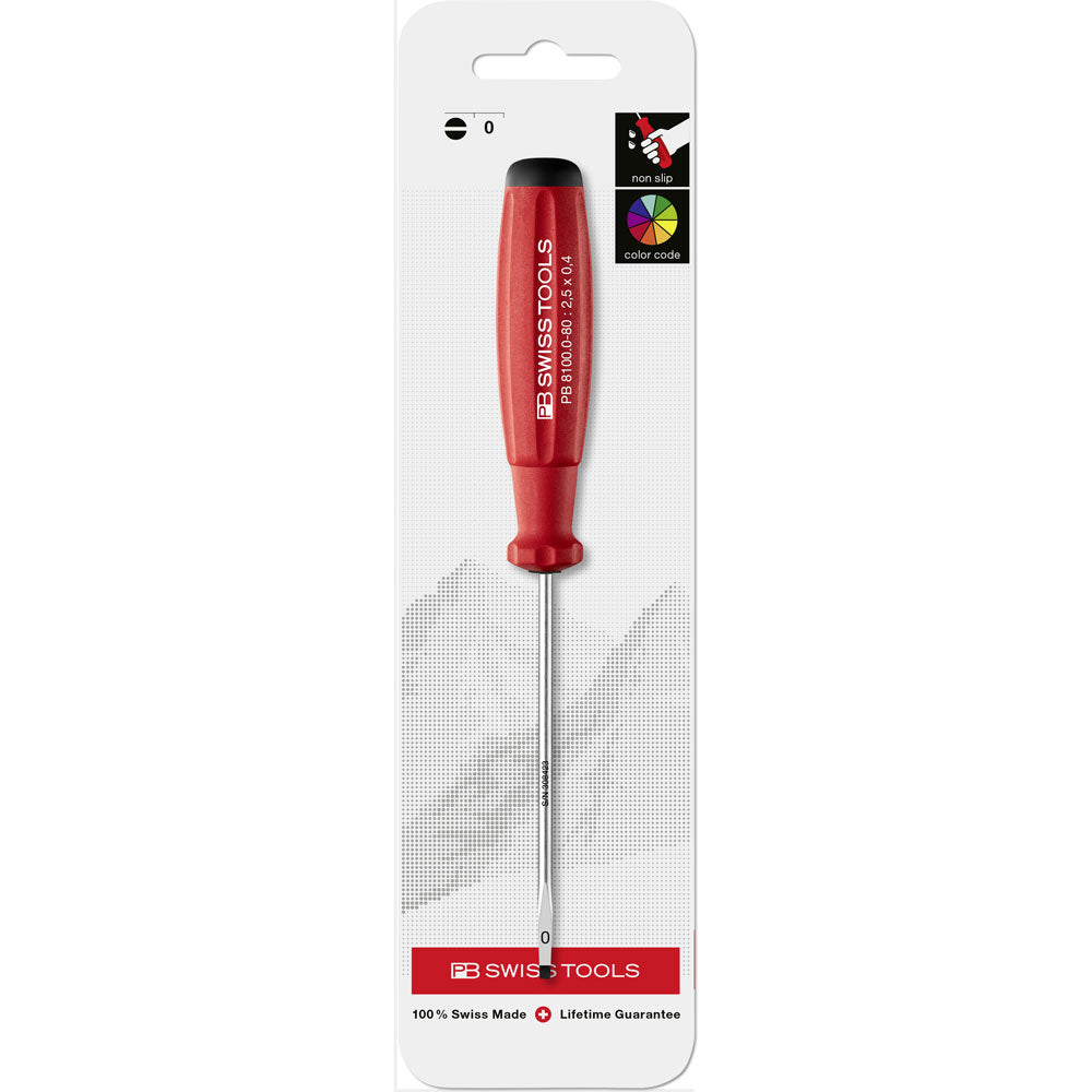 Wholesale PB Swiss 8100 SwissGrip Slotted Screwdriver In Skin Pack ...