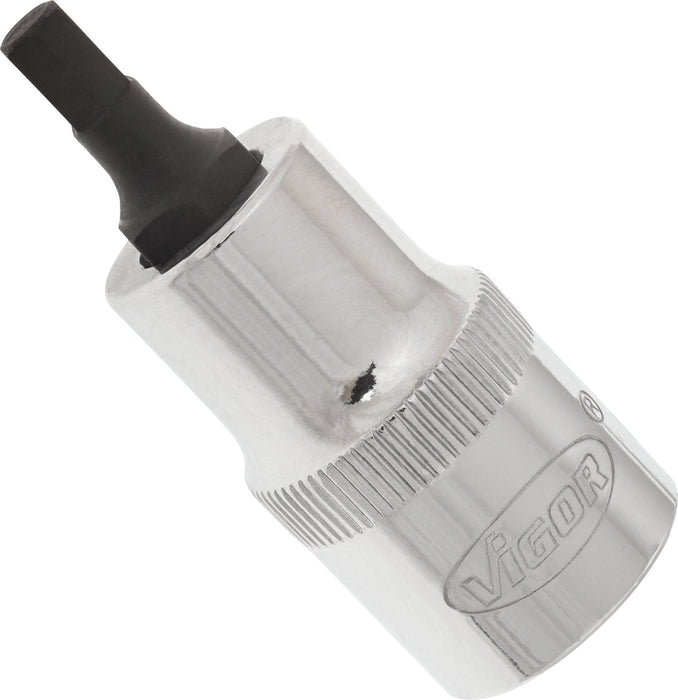 Wholesale Vigor 1/2in Drive Hex Socket Bit V2101 5mm Online | OzSwiss European Tools