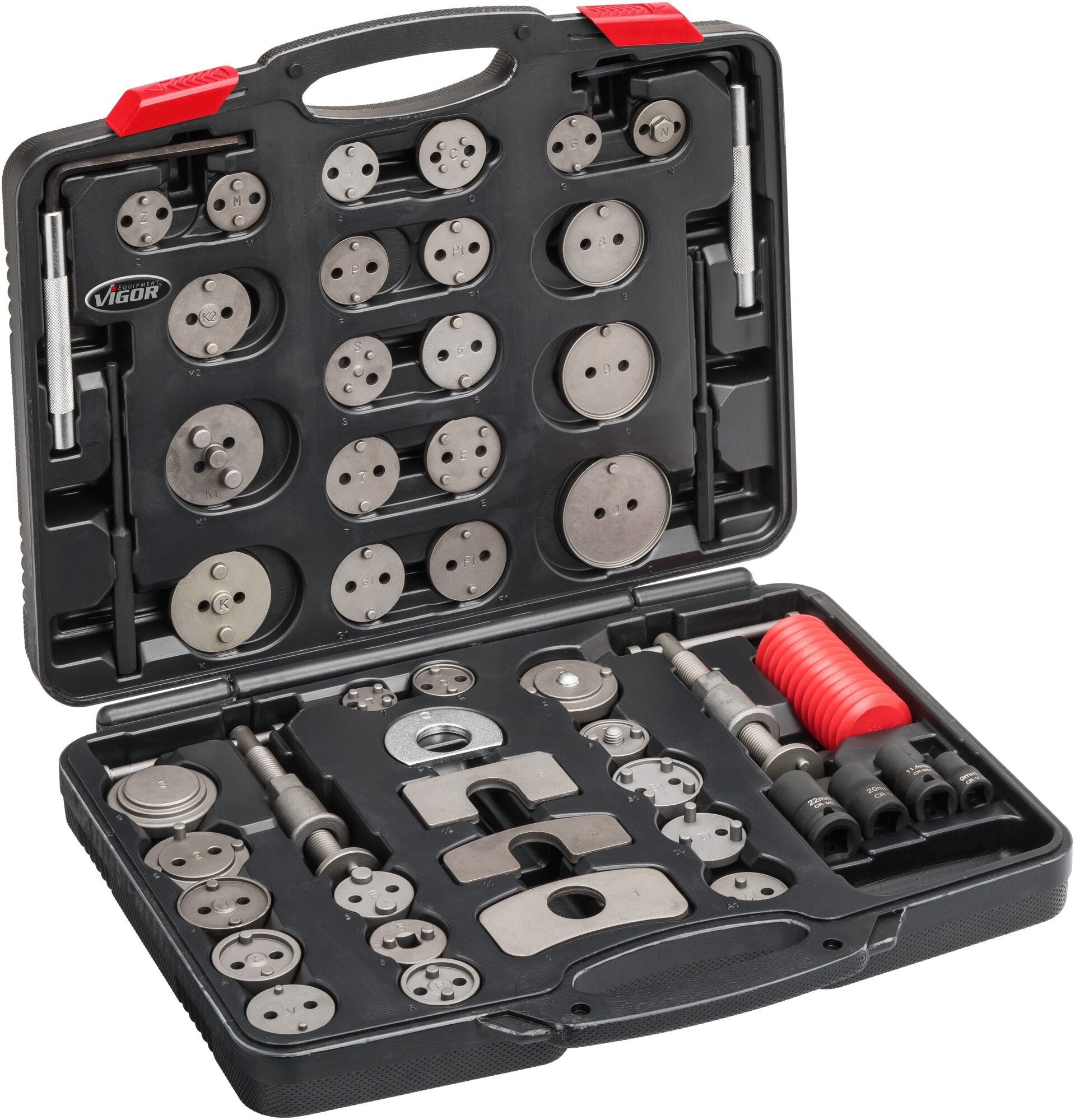 Wholesale Vigor 50 Piece Brake Piston Readjusting Tool Set V3760N ...