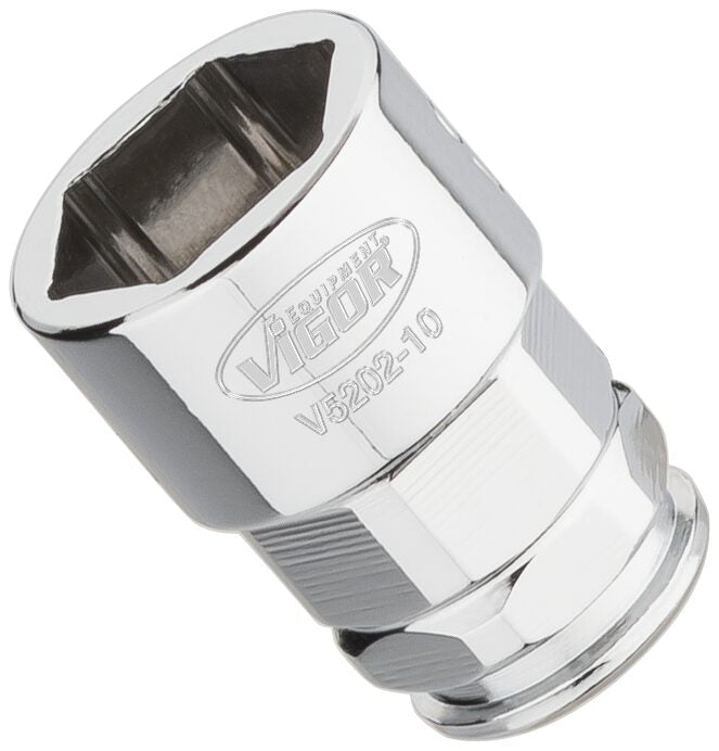 Wholesale Vigor 1/4" Drive 10mm 6 Point Socket Super Flat V5202-10 ...