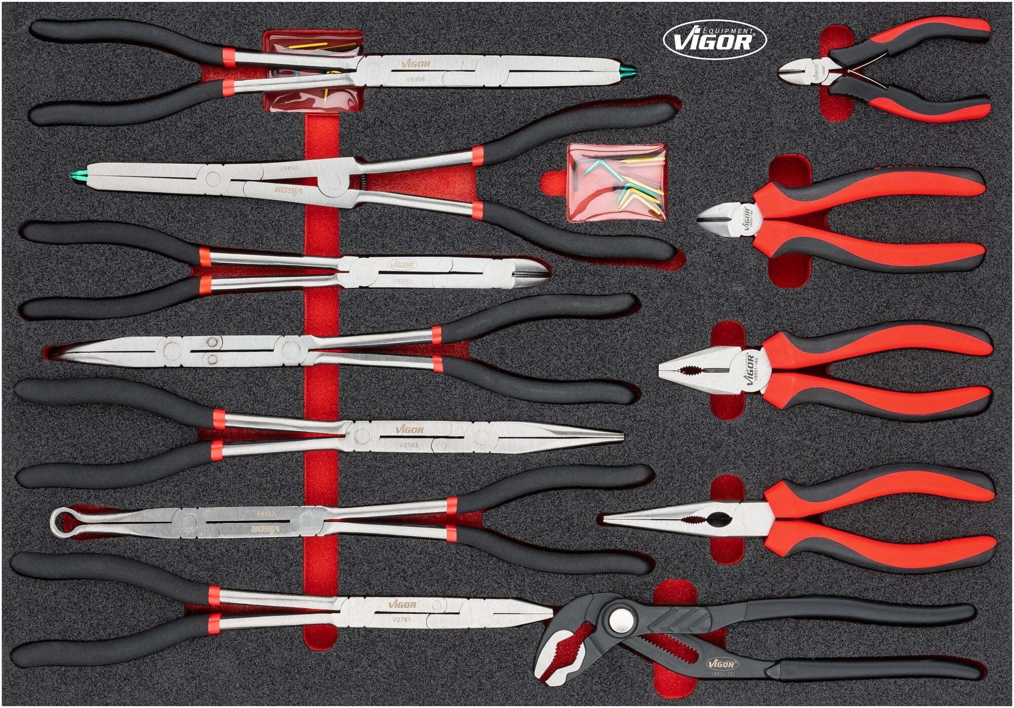 Wholesale Vigor 12 Pce Pliers Set V6815N Modular Insert Tray Online ...